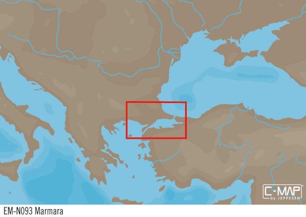 C-MAP EW-N226 : Uk, Ireland And The Channel, MAX-N : Wide | SailRACE