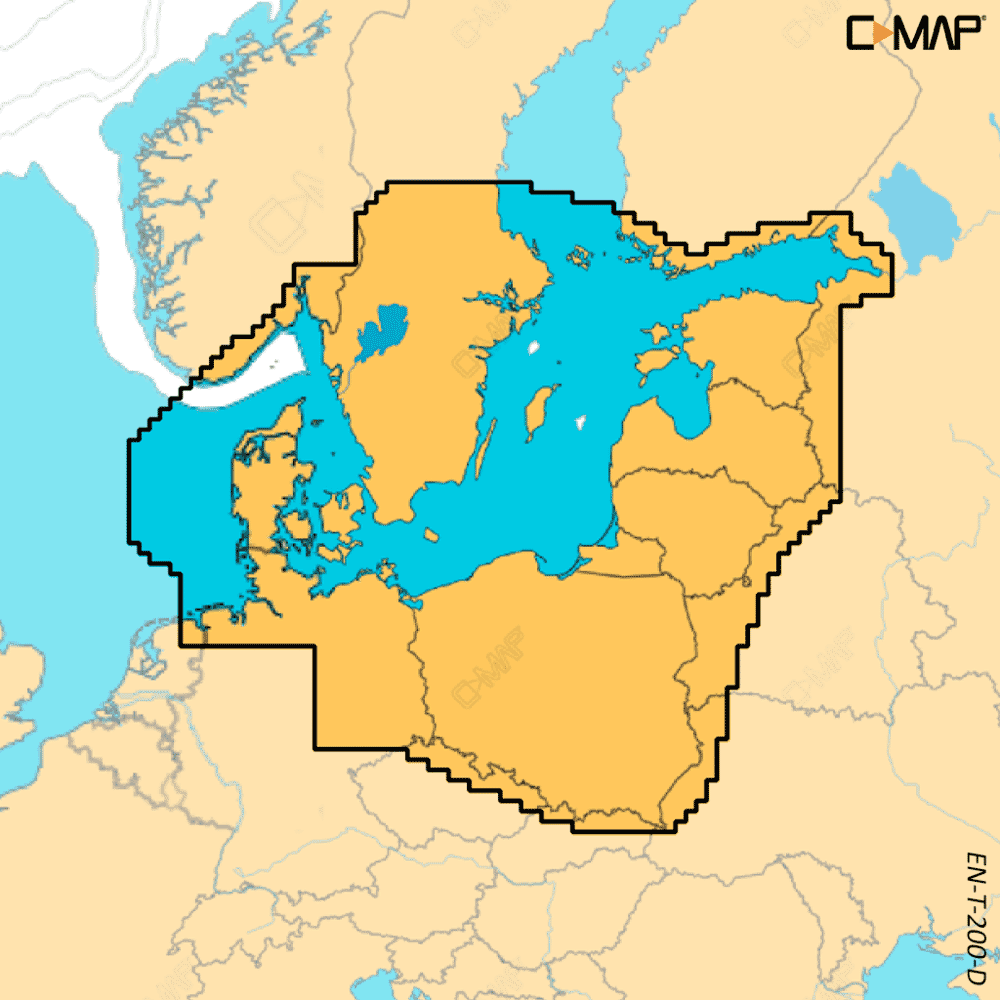 C-MAP DISCOVER X SKAGERACK, KATTEGATT AND BALTIC SEA | SailRACE