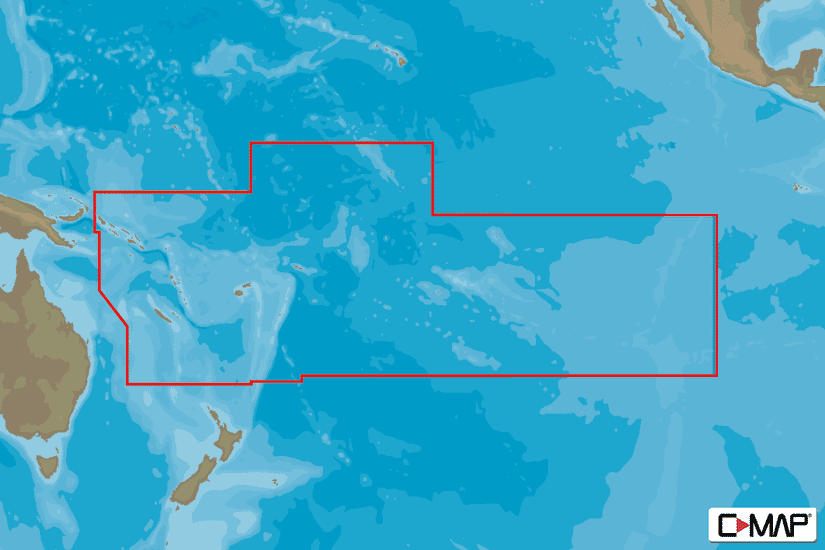 C-MAP PC-Y204 South Pacific Islands MAX-N+ Oceania Wide | SailRACE