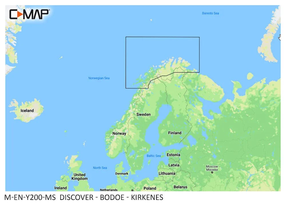 C-MAP DISCOVER Bodø Kirkenes | SailRACE