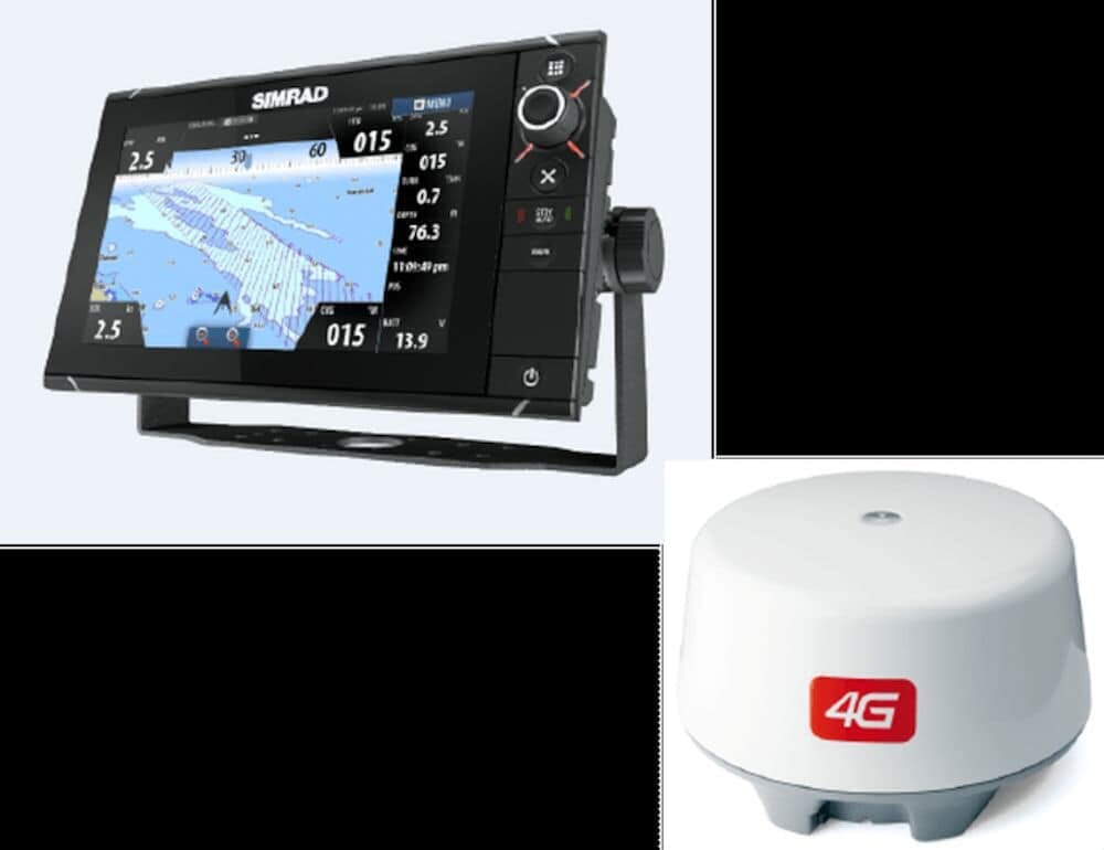 Simrad NSS9 evo2 combo 4G Radar Kit. No Cartography | SailRACE